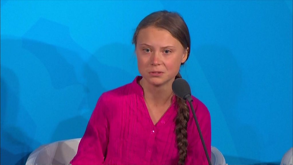 Thunberg: 'If you choose to fail us we will never forgive you' - BBC News