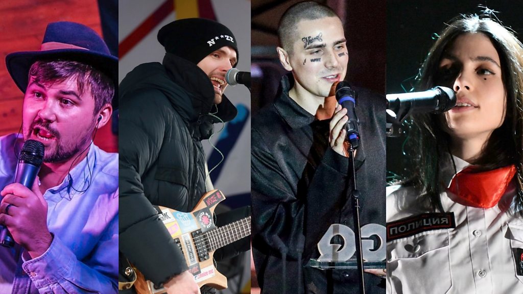 Russian rappers v police - BBC News