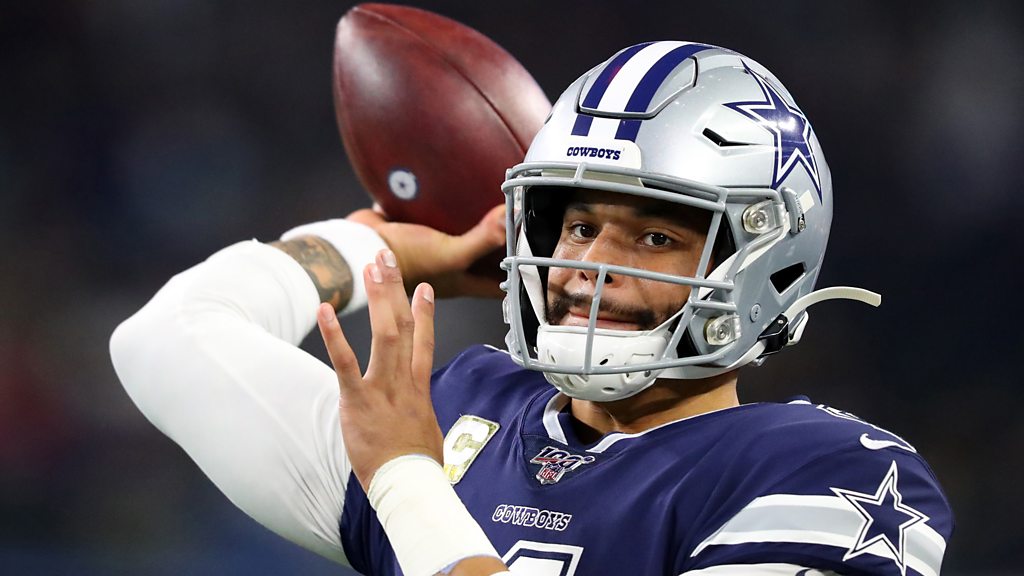 The internet loves the NFL's Dak Prescott and his weird warm-up routine ...