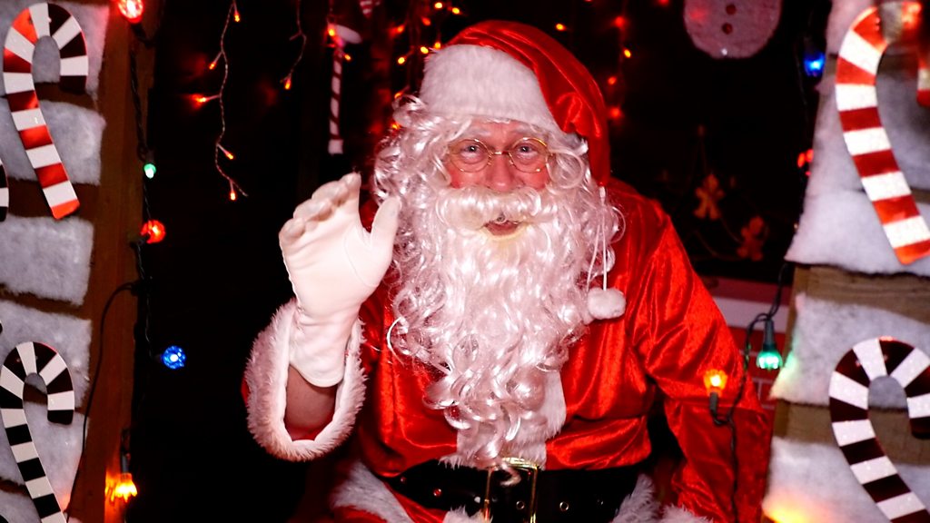 Eastleigh grotto for families priced out of Santa visit - BBC News