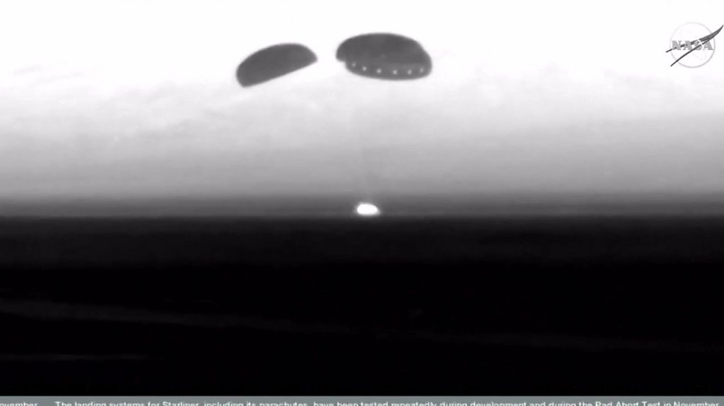 Starliner spacecraft's early return after failed mission - BBC News