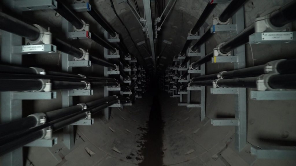 Inside the 'power tunnels' of London