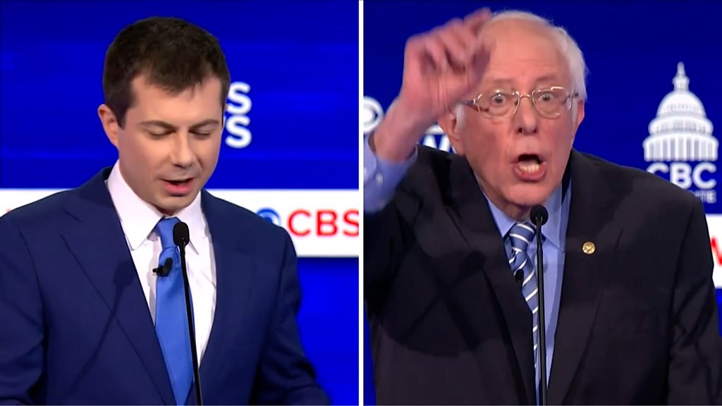 Attacks on Sanders and Bloomberg define the debate in South Carolina