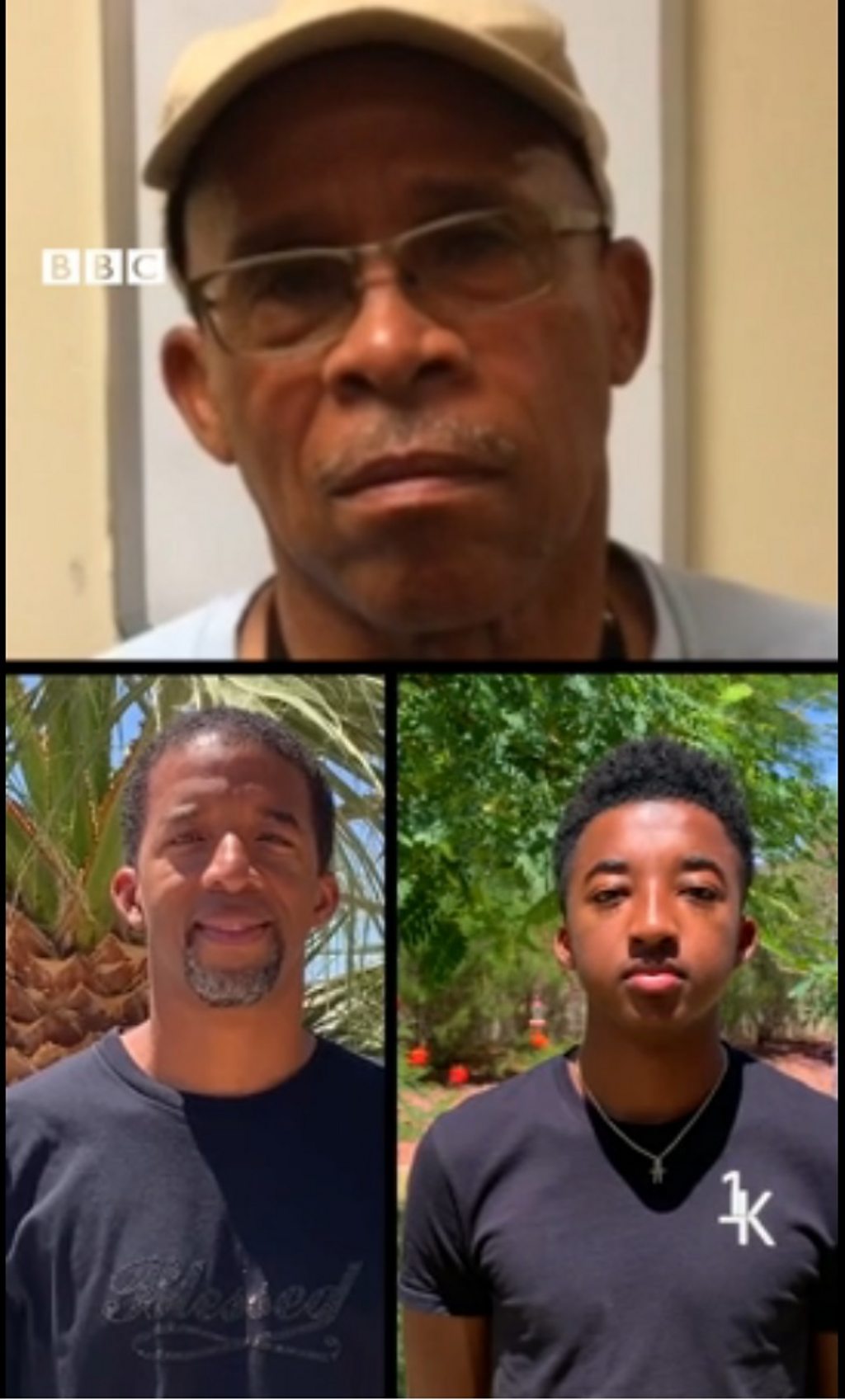 Three generations on the impact of George Floyd's death - BBC News