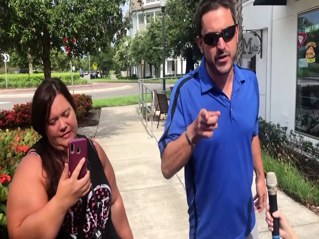 'You call me selfish for not wearing a mask?' - BBC News