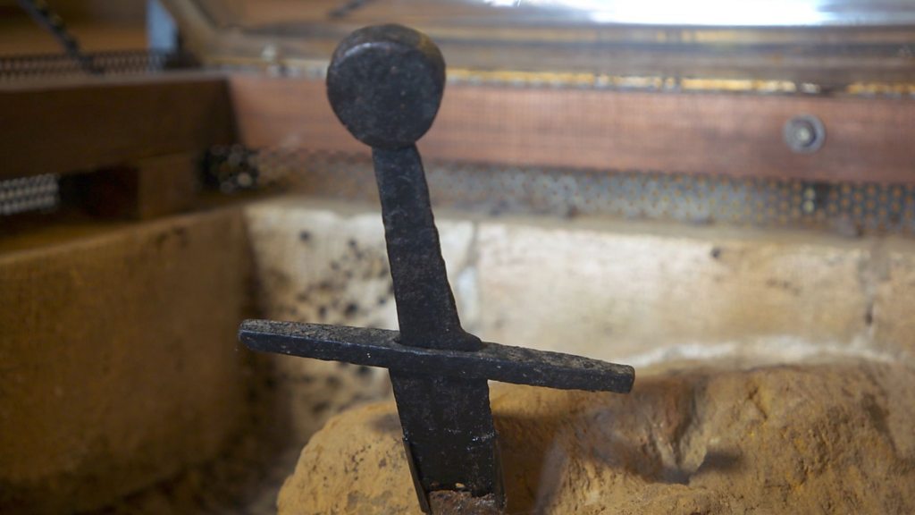 The truth behind the legend of the 'sword in the stone'