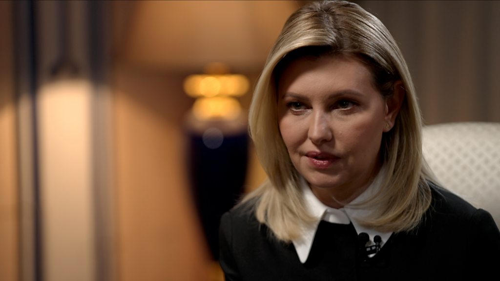 Ukrainian first lady Olena Zelenska says the family misses spending ... Ukrainian first lady Olena Zelenska says the family misses spending ...