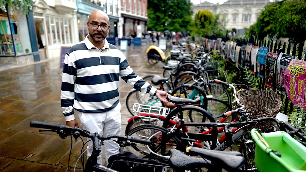 The man confronting Cambridge's bike thieves - BBC News