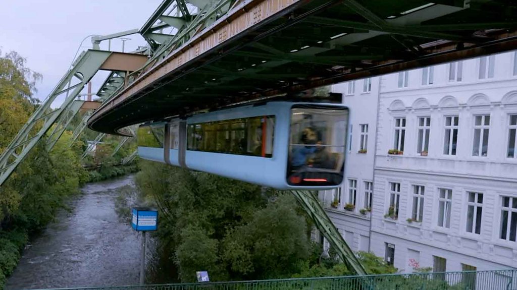 The Schwebebahn: Germany's spectacular 'flying' train