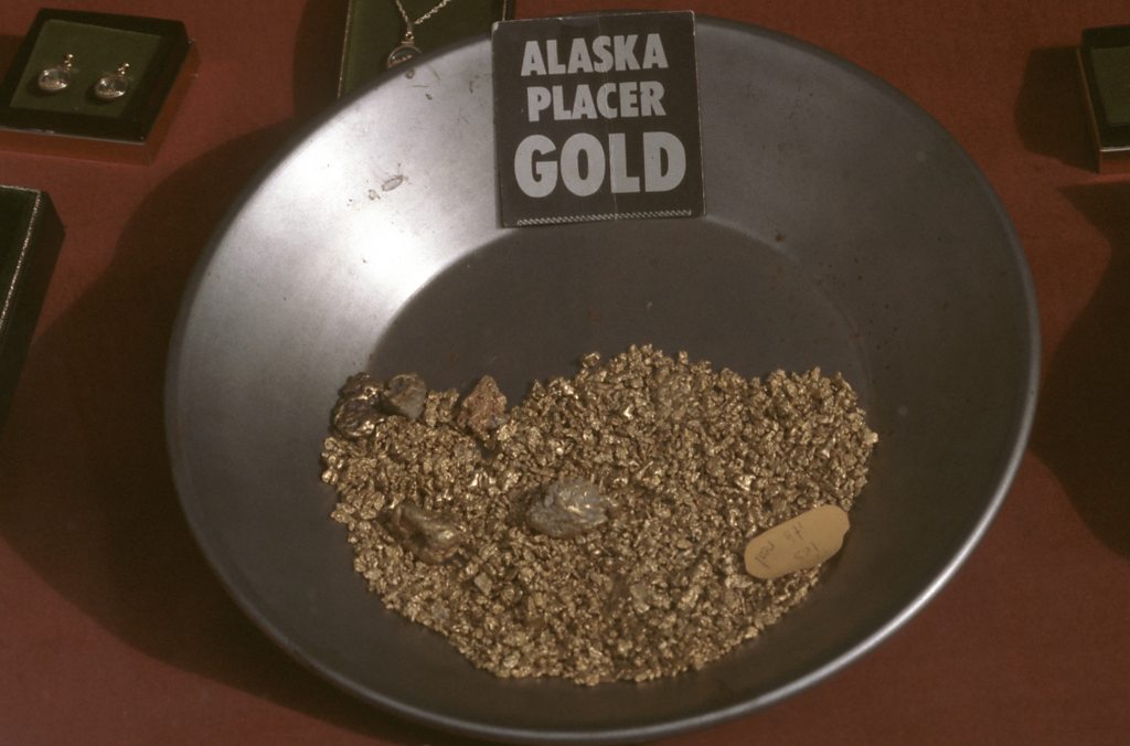 Searching for gold in Alaska