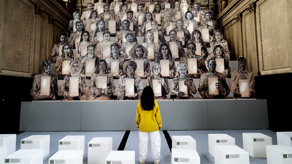 Experience artist Es Devlin's powerful new work