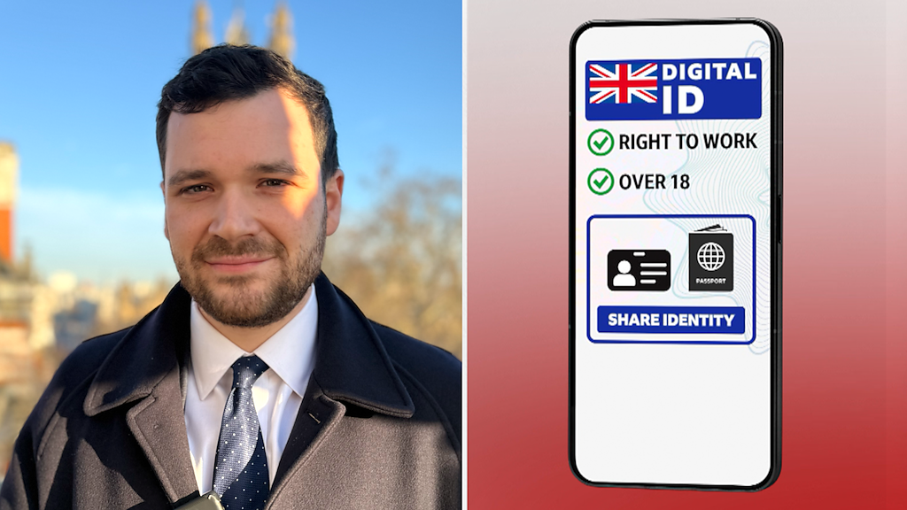 Watch: Henry Zeffman on Government's plans for digital ID - BBC News