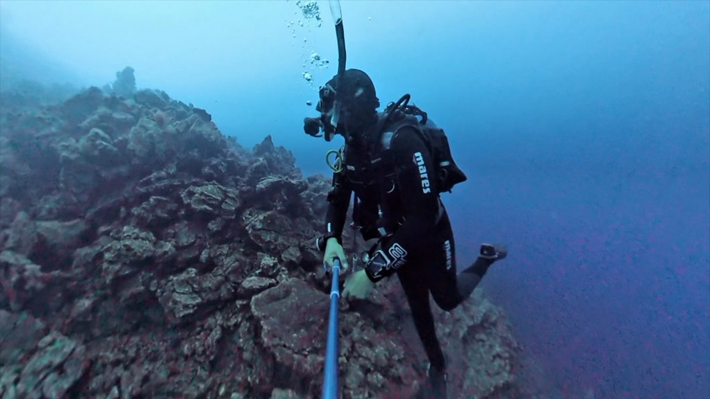 Diving into La Palma's underwater lava world