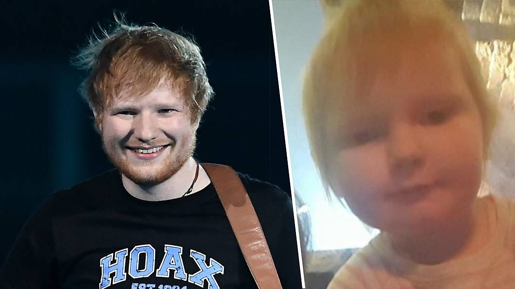 Meet Ed Sheeran's baby doppelganger - BBC Three