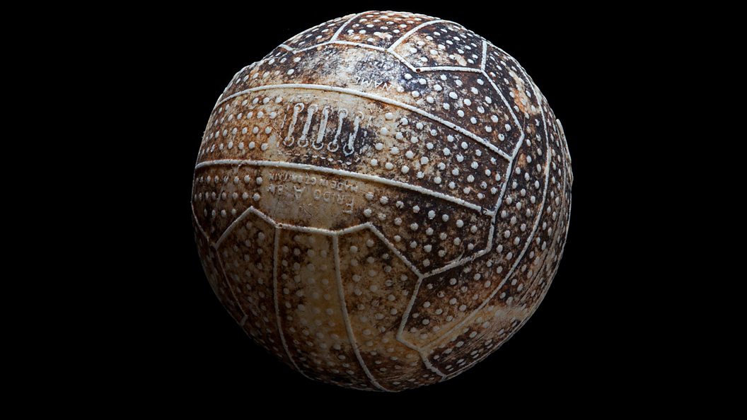 This artist used washed-up footballs to highlight plastic waste - BBC Three