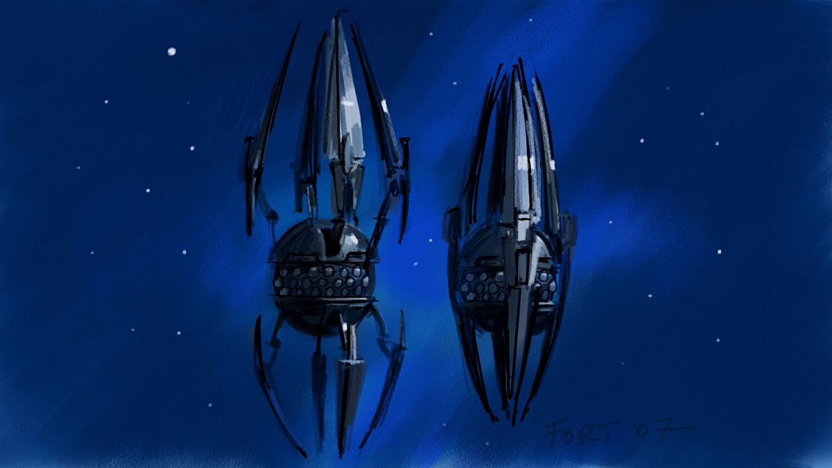 BBC One - Sontaran Ship - Doctor Who, Series 5 - Sontarans: Concept Art ...