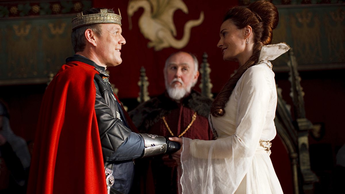 BBC One - King Uther and Lady Catrina - Merlin, Series 2, Beauty and ...