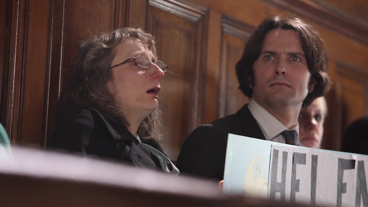 BBC Three - Dead Boss, Series 1, Episode 1, "I sentence you to ...