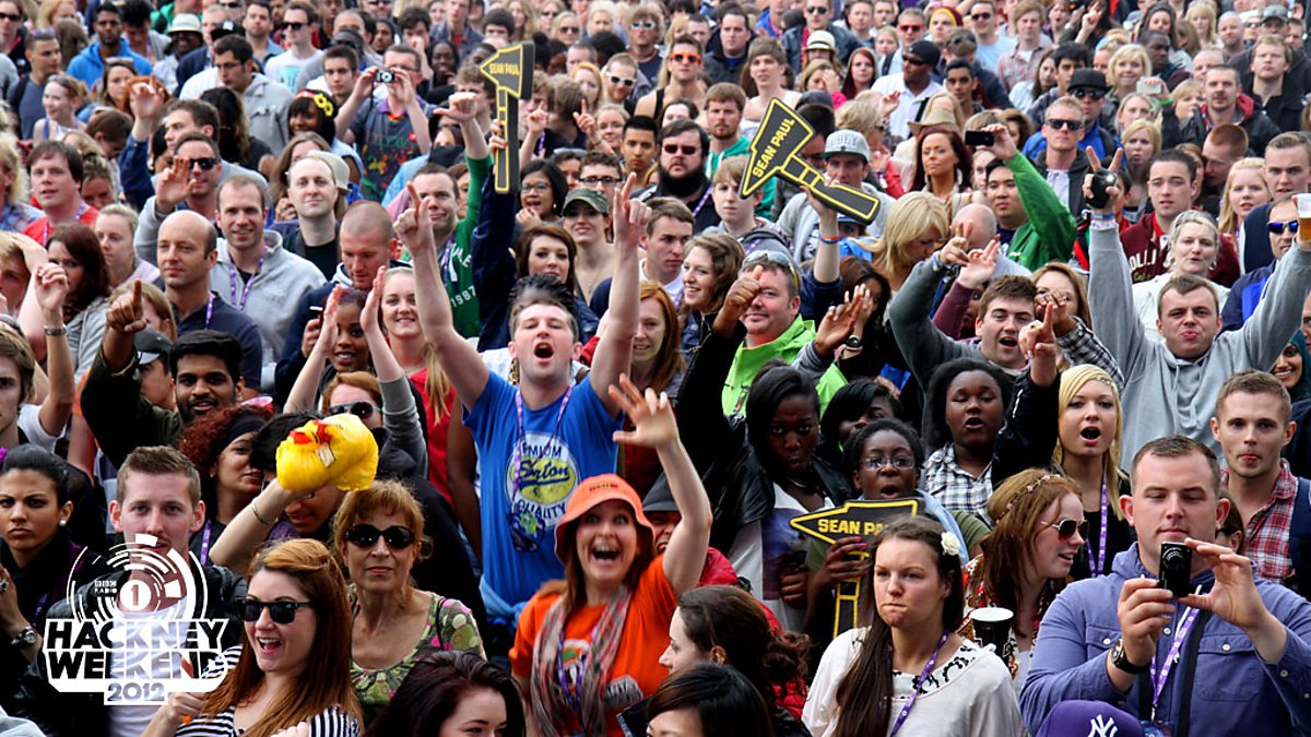 BBC Radio 1 - Hackney Weekend 2012, The Hackney crowd! - Audience at ...