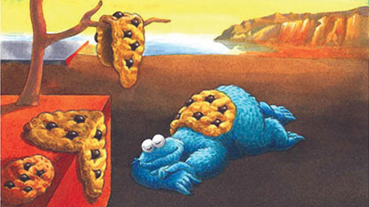 BBC One - Melting Cookie Monster - Modern Masters, Dali - Salvador Dali