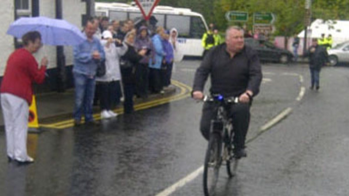 BBC Radio Ulster - The Nolan Show, 15/08/2012, Stephen Nolan On Two Wheels