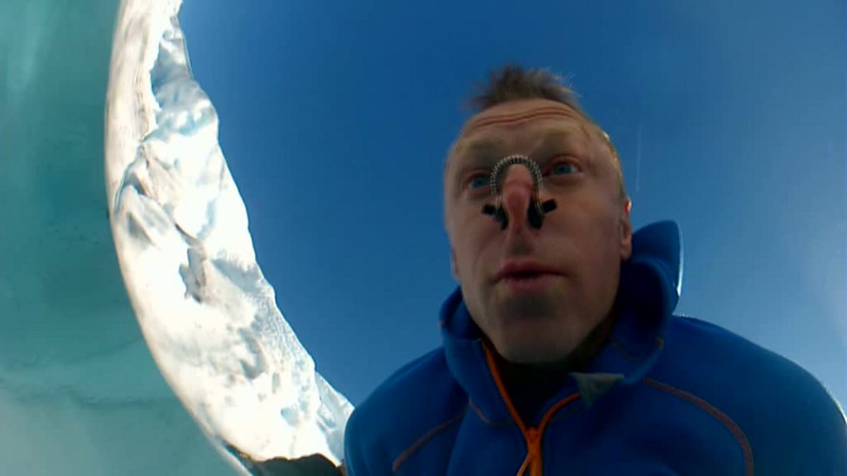 BBC Two - Operation Iceberg, Series 1, Birth of a 'berg, Dive Reflex