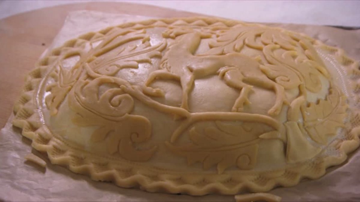 BBC Four - Breakfast, Lunch and Dinner, Lunch, Ivan Day makes a Venison ...