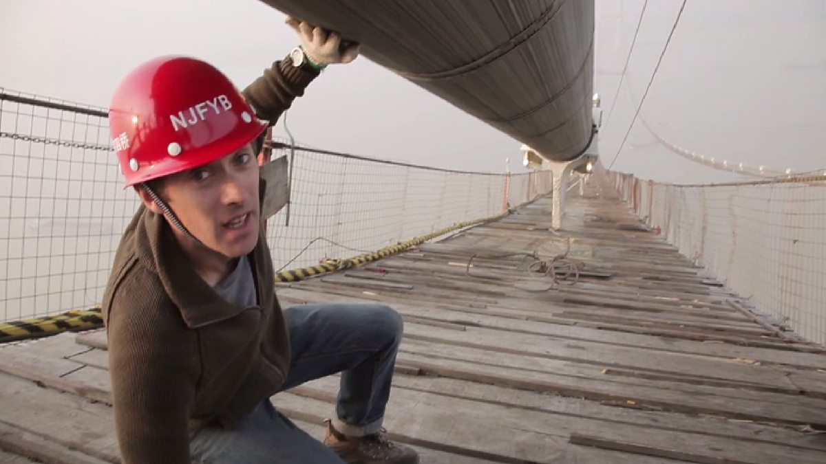 BBC One - Supersized Earth, The Way We Move, Bridge Building