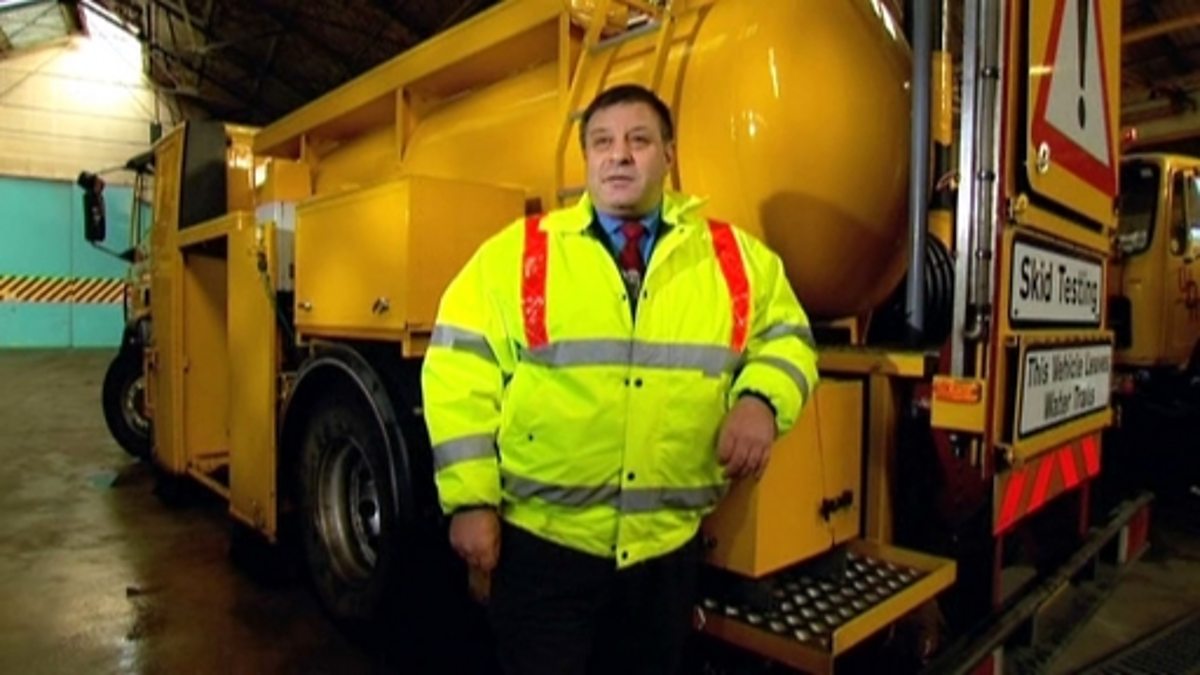 BBC Two - Science Clips Investigates, Friction, Testing friction on the ...