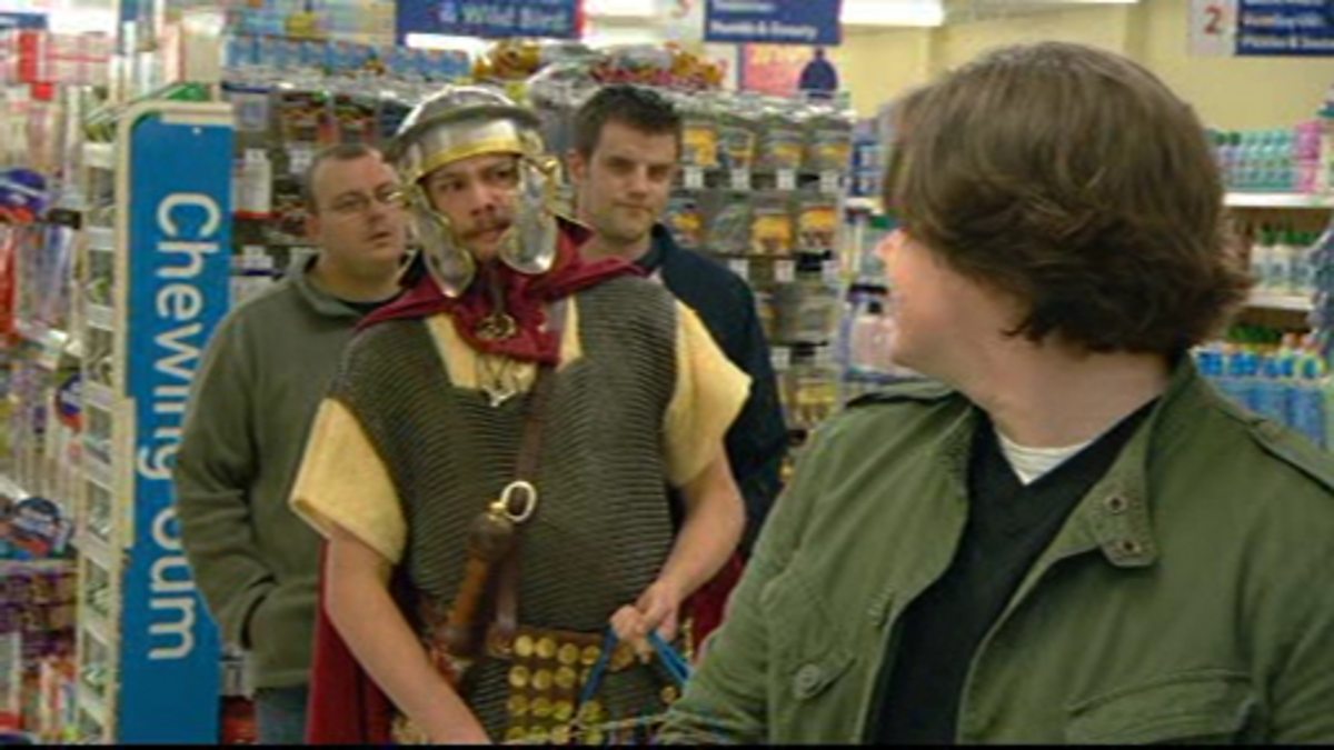 BBC Two - See You See Me, Romans in Scotland 1, What did the Romans eat?