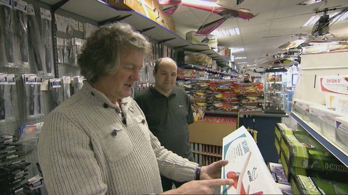 BBC Two - James May's Toy Stories, Flight Club, James searches for a ...