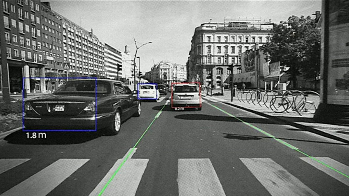 BBC News - Click, How can cars use the internet?