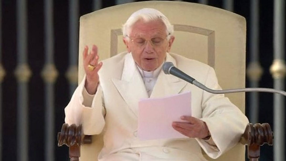 BBC News - BBC News Special, The Pope's Last Public Audience