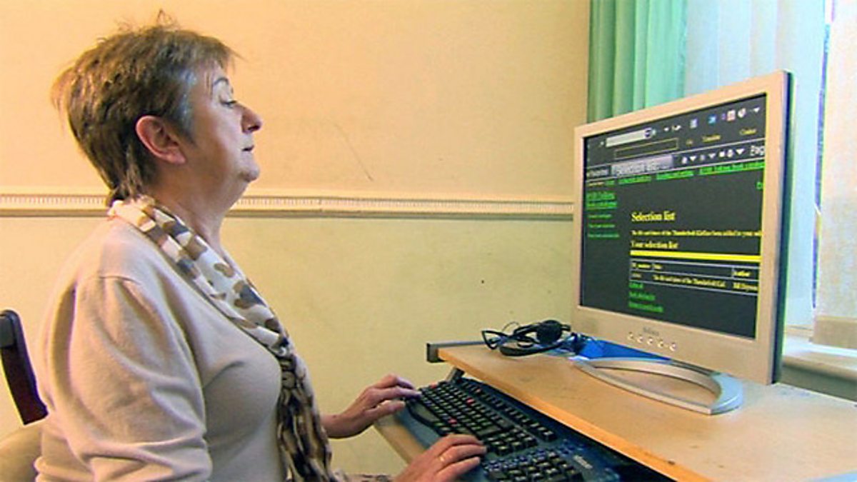 BBC - WebWise, Partially sighted and fully connected