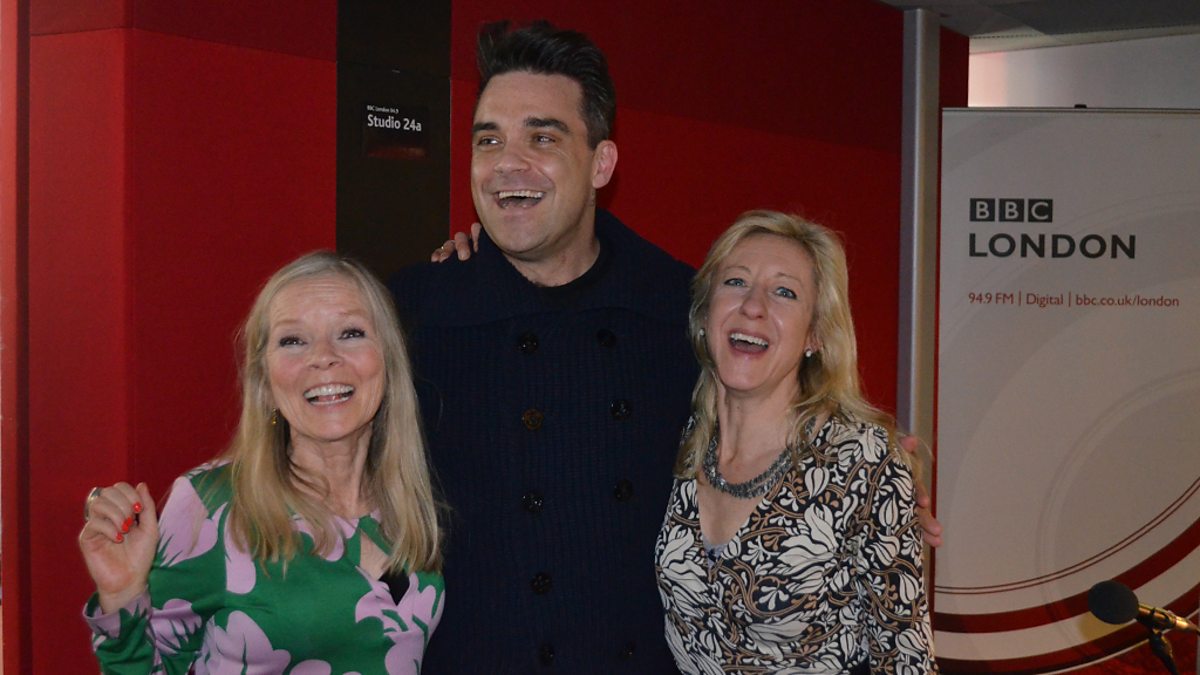 BBC Radio London - Jo Good, Robbie Williams, Robbie Williams