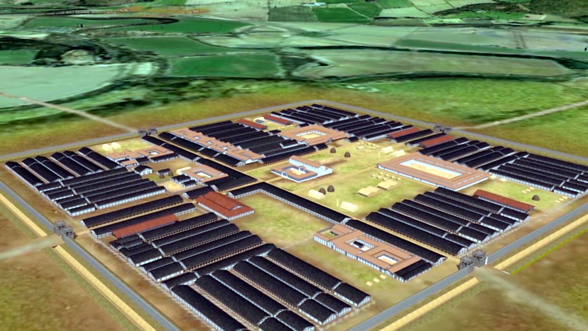 BBC Two - Scotland: Rome's Final Frontier, Inchtuthil - animation