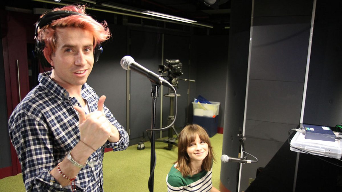 BBC Radio 1 - Nick Grimshaw, Nick & Gabrielle Aplin in the Live Lounge ...