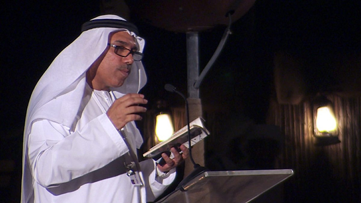 BBC News - Fast Track, 06/04/2013 GMT, Dubai's poetry under the stars