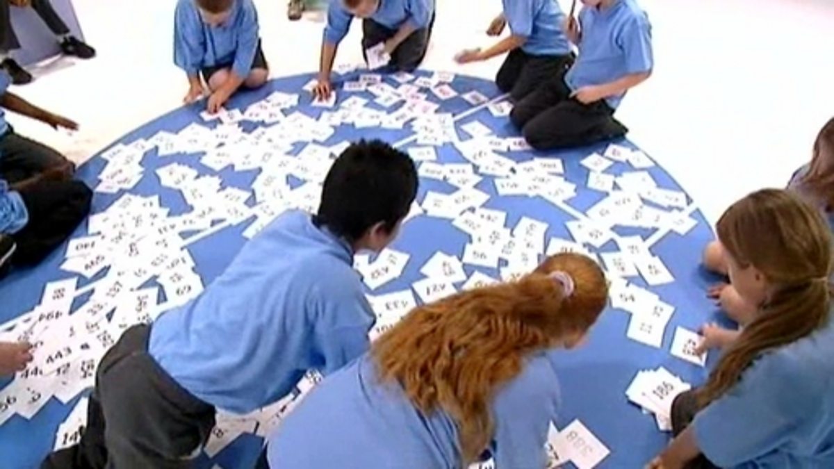 BBC Two - The Maths Channel, Numbers, Ordering numbers using hundreds ...