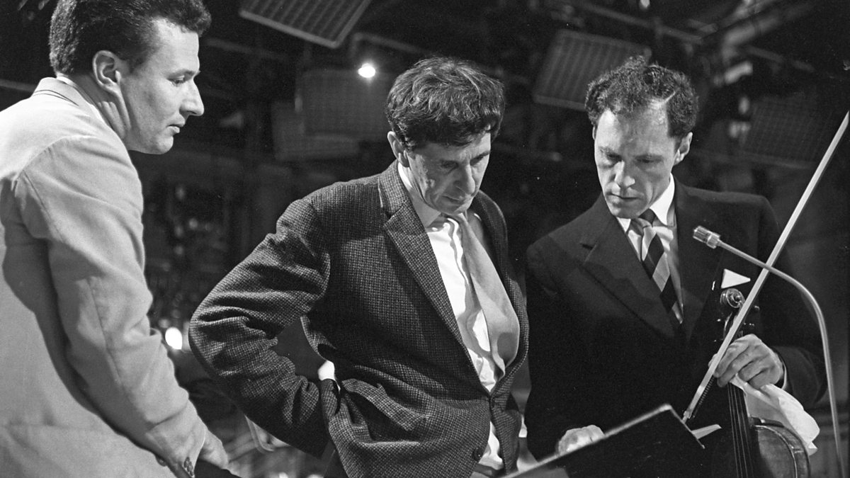 BBC - 1964. Conductor Colin Davis talks with Michael Tippett and Erich ...