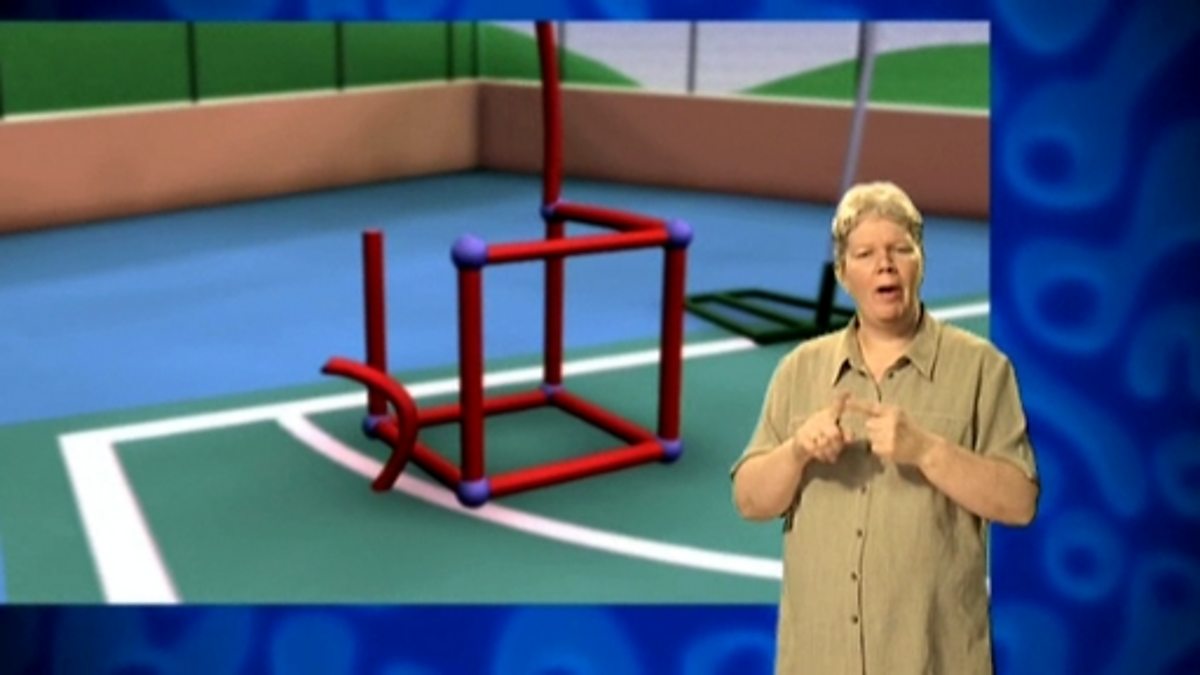 BBC Two - The Maths Channel, Year 4 - Shapes, Making 3D shapes (signed)