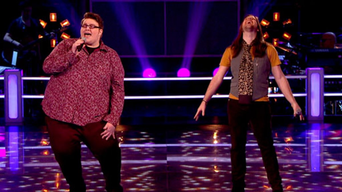 BBC One - The Voice UK, Series 2, Battle Rounds 1, Ash Morgan Vs Adam ...