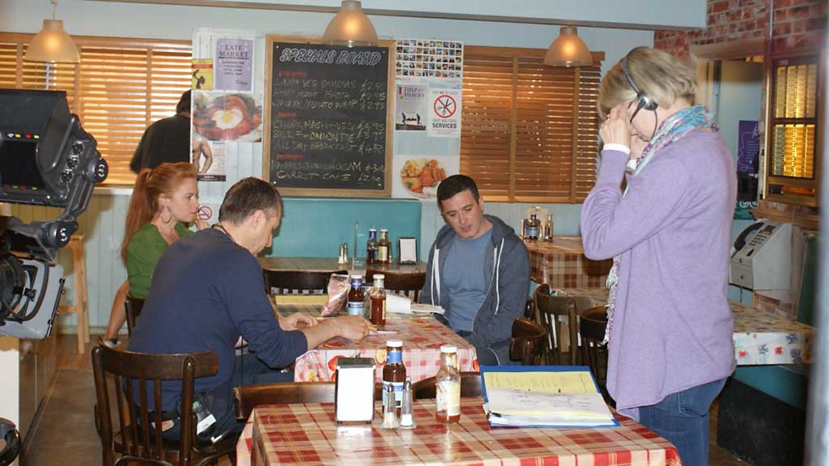 BBC One - EastEnders, Behind the scenes: Daniel Coonan's first week on ...