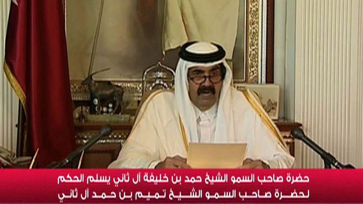 BBC World Service - World Have Your Say, The Emir of Qatar hands power ...