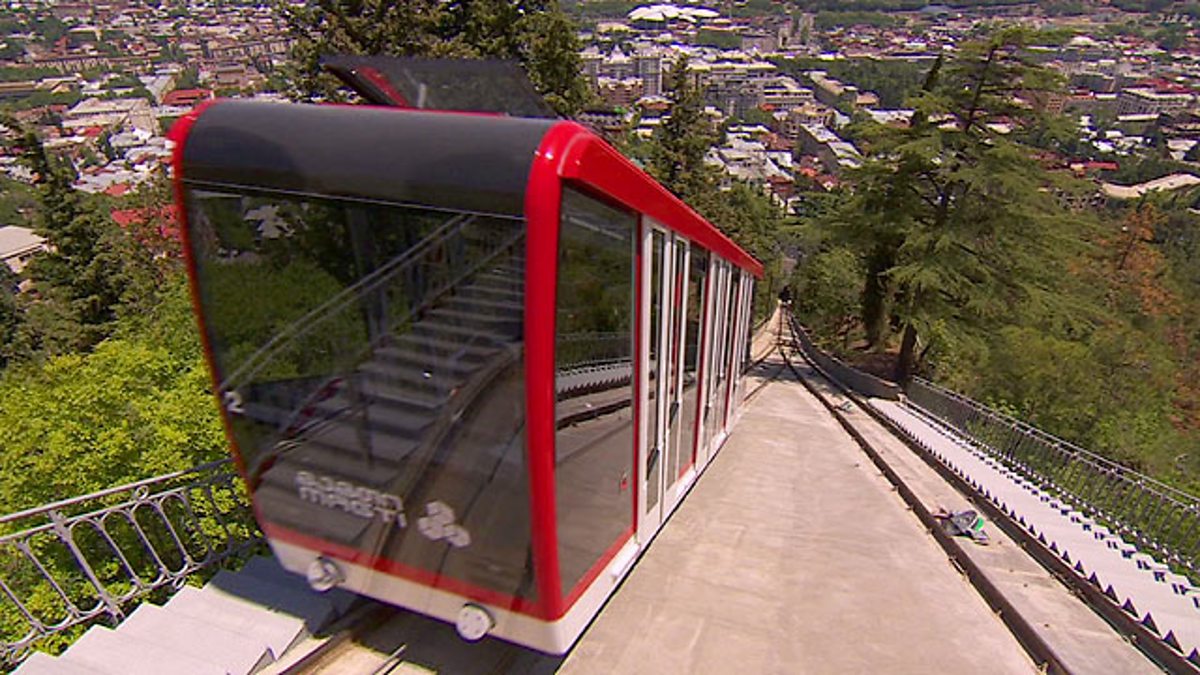 BBC News - The Travel Show, Tbilisi, Riding one of the world's steepest ...