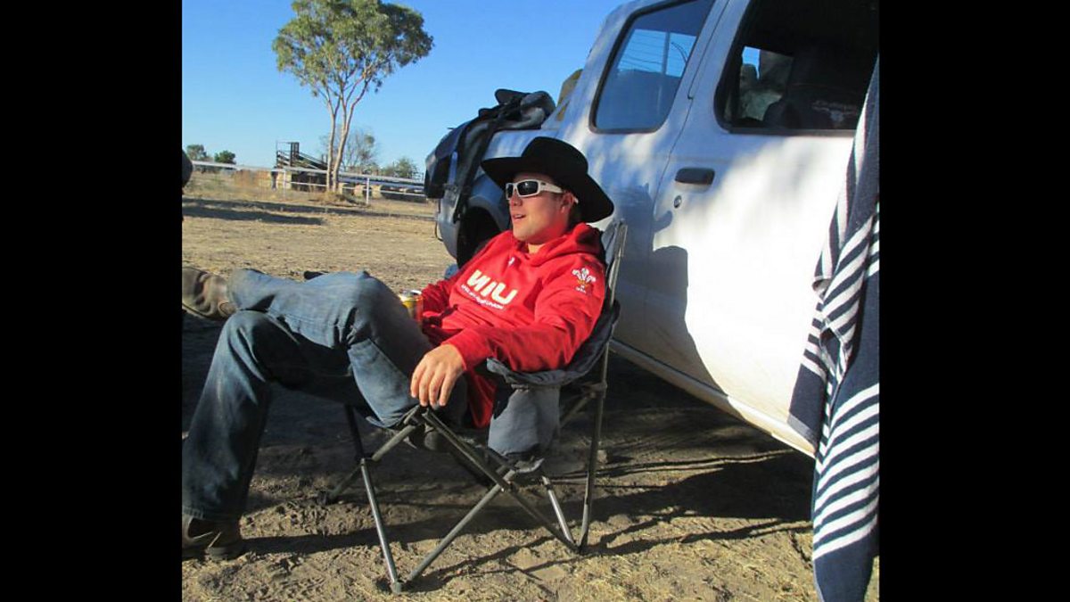 BBC Radio Cymru - Geraint Lloyd, 08/07/2013, Alwyn Samuel yn adrodd ei ...