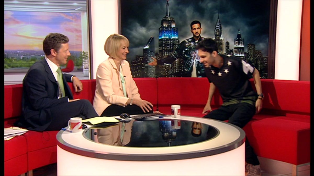 BBC One - Breakfast, 11/07/2013, Dynamo tricks Louise