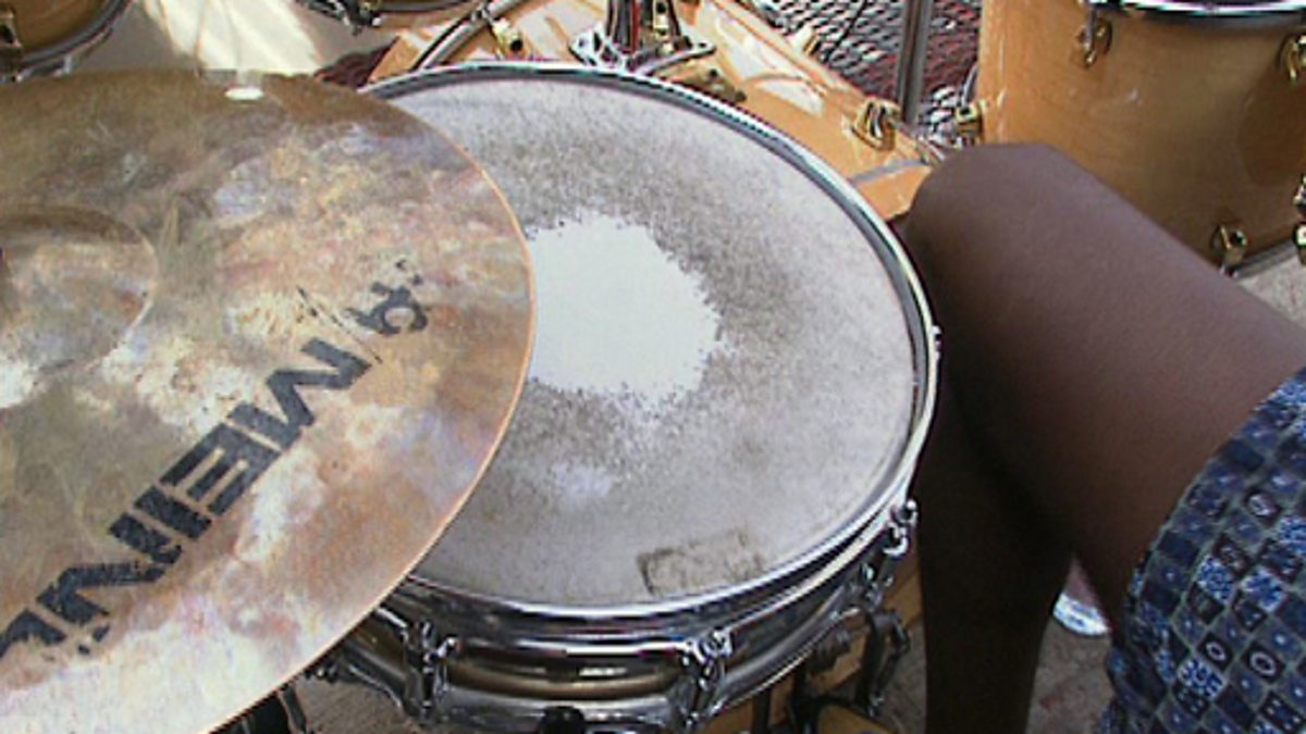 BBC Two - Music File, Rhythm, Playing percussion with a steel band