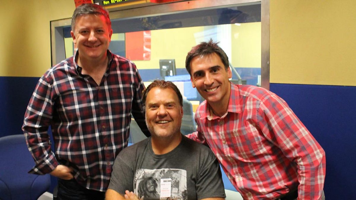 BBC Radio Cymru - Dafydd a Caryl, 02/09/2013, Dafydd, Derfel a Bryn Terfel