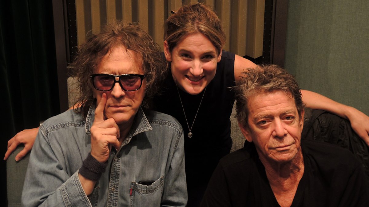 BBC Radio 6 Music - Lauren Laverne, Lou Reed and Mick Rock, Lou Reed ...
